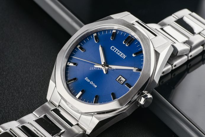 Citizen Eco Drive BM7600-81L Men Dark Blue Dial Stainless Steel Strap ...
