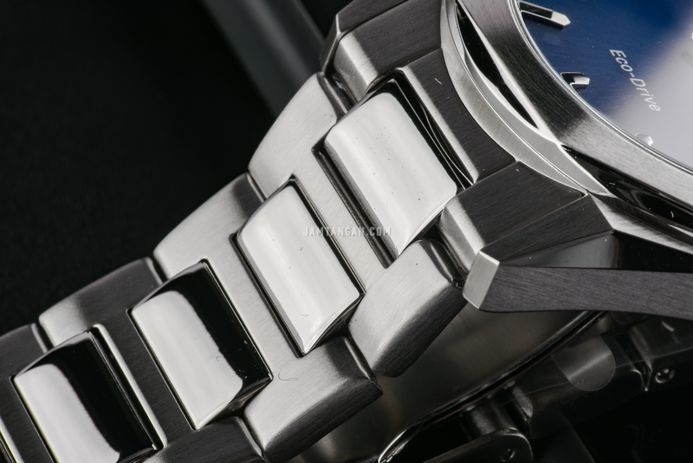 Citizen Eco Drive BM7600-81L Men Dark Blue Dial Stainless Steel Strap ...