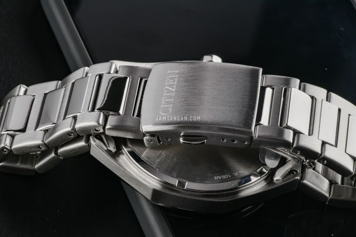 Citizen Eco Drive BM7600-81L Men Dark Blue Dial Stainless Steel Strap ...