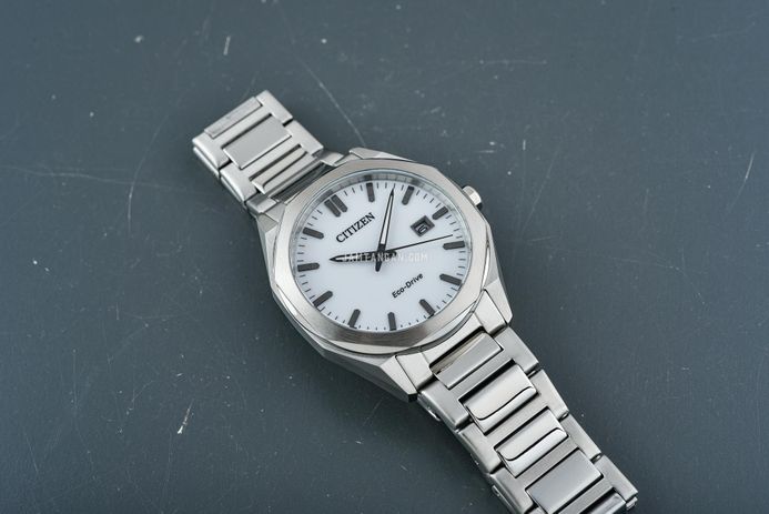 Citizen Eco Drive BM7620-83A Men White Dial Stainless Steel Strap ...