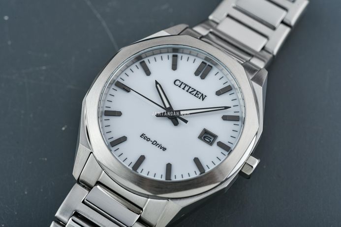 Citizen Eco Drive BM7620-83A Men White Dial Stainless Steel Strap ...