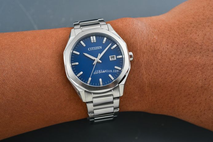 Citizen Eco Drive BM7620-83L Men Blue Dial Stainless Steel Strap ...