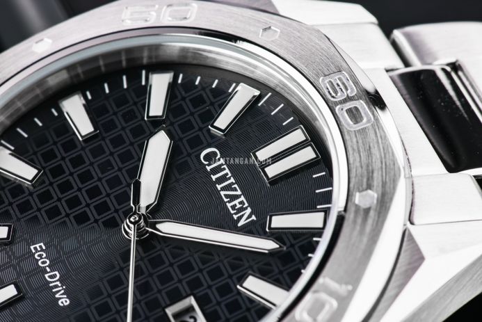 Citizen Eco Drive BM7630-80E Men Black Dial Stainless Steel Strap ...