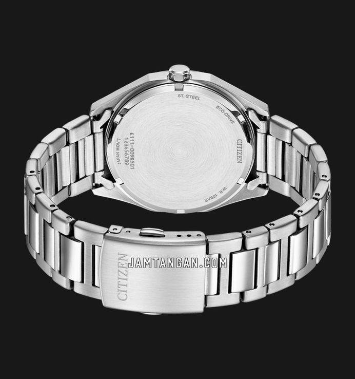 Citizen Eco Drive BM7630-80X Men Dark Green Dial Stainless Steel Strap ...