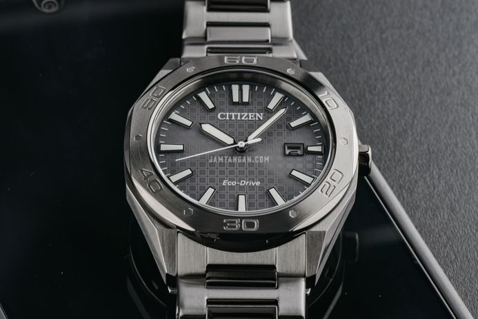 Citizen Eco Drive BM7637-81H Men Black Dial Black Stainless Steel Strap ...