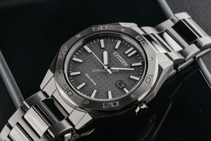 Citizen Eco Drive BM7637-81H Men Black Dial Black Stainless Steel Strap ...