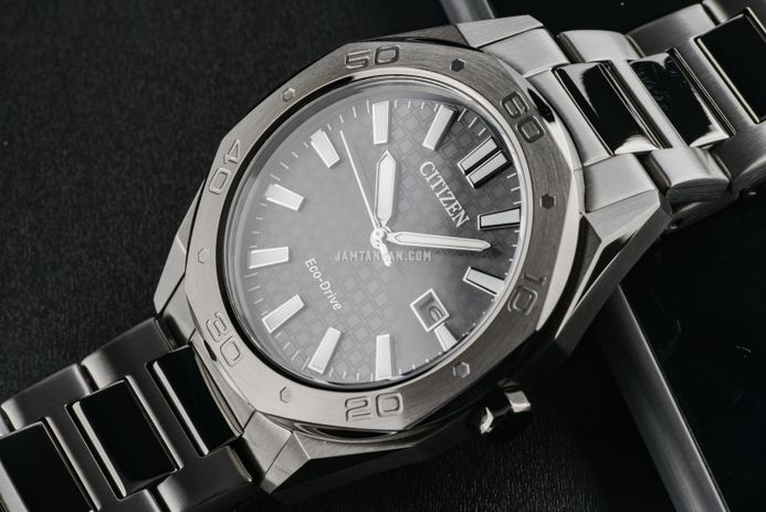 Citizen Eco Drive BM7637-81H Men Black Dial Black Stainless Steel Strap ...