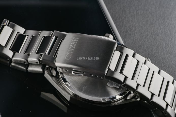 Citizen Eco Drive BM7637-81H Men Black Dial Black Stainless Steel Strap ...