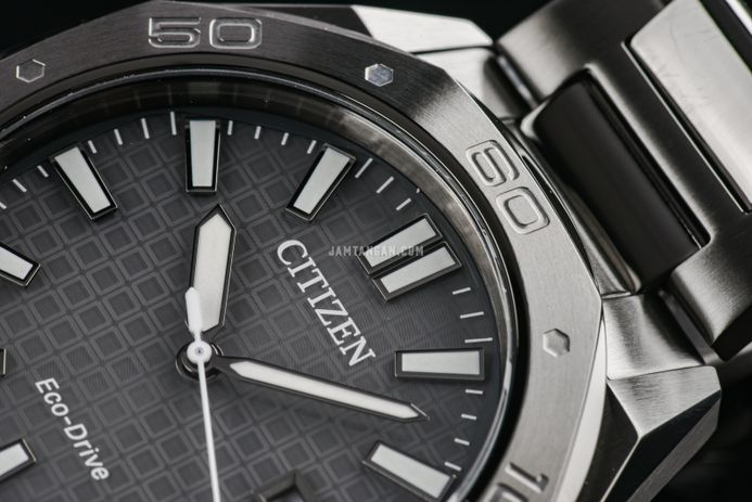 Citizen Eco Drive BM7637-81H Men Black Dial Black Stainless Steel Strap ...