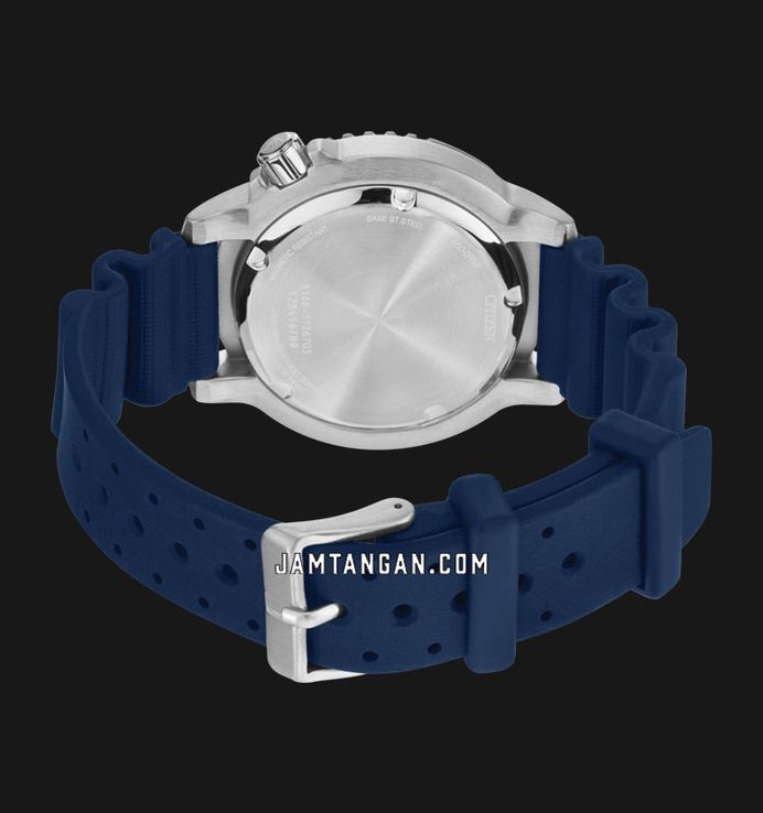 Citizen Promaster BN0151-17L Marine Eco Drive Men Blue Dial Blue Rubber ...