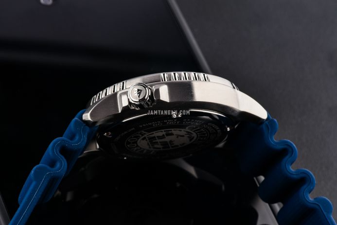 Citizen Promaster BN0151-17L Marine Eco Drive Men Blue Dial Blue Rubber ...