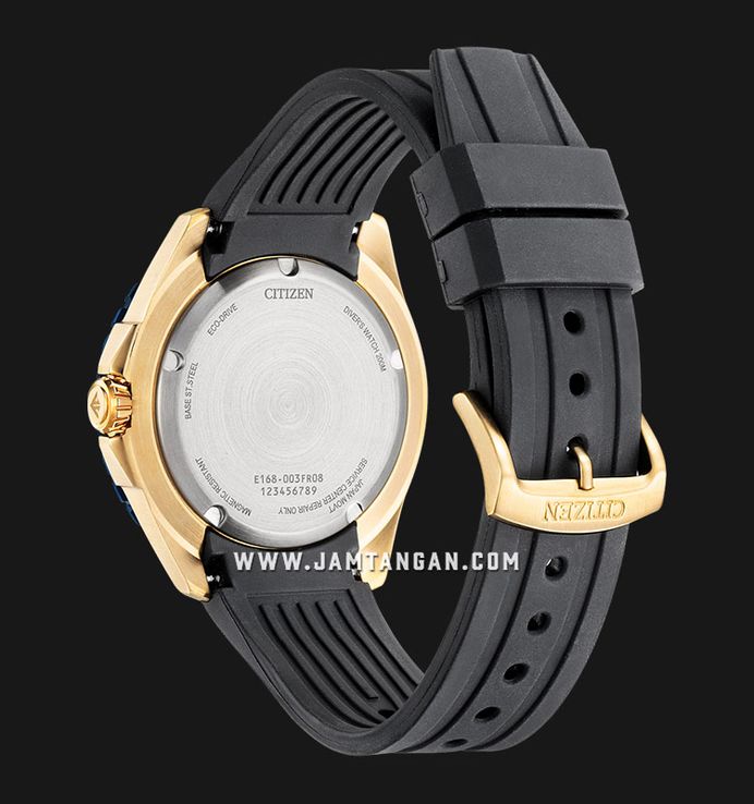 Citizen Promaster BN0196-01L Men Blue Dial Black Urethane Strap ...