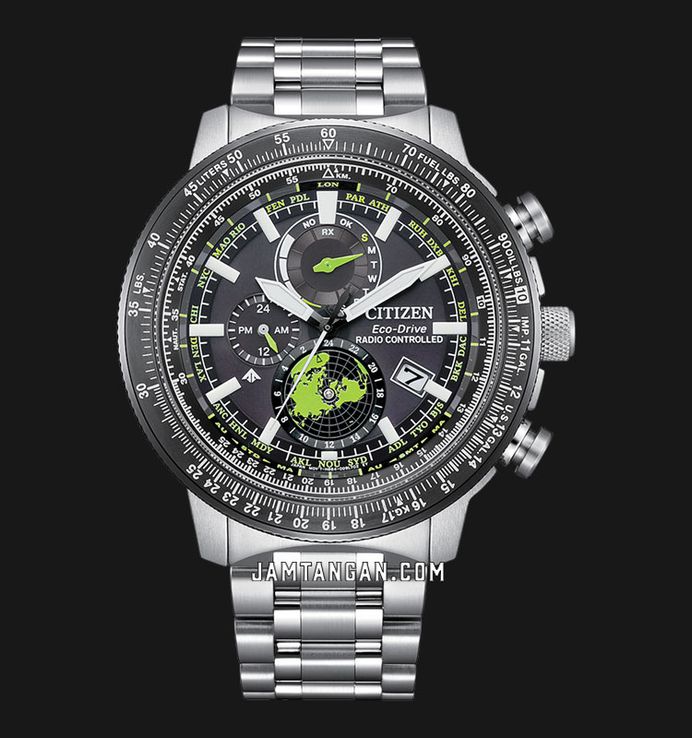 Citizen Promaster BY3006-53E Air Geo Trekker 35th Anniversary Grey Dial ...