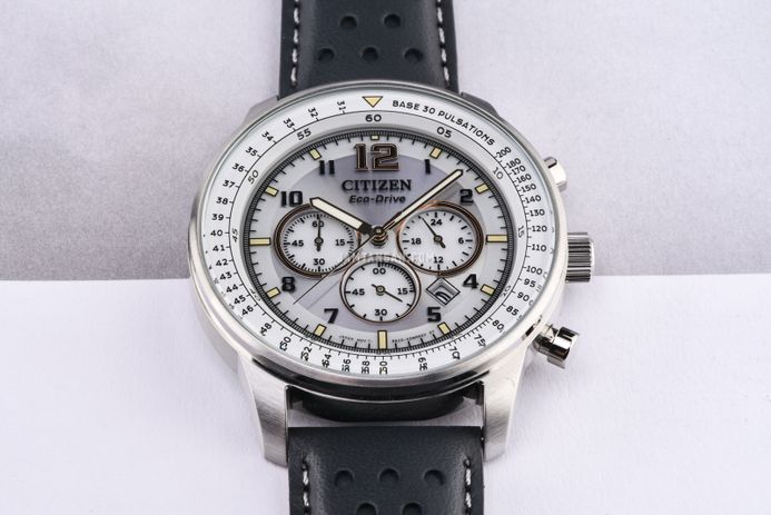 Citizen Eco-Drive CA4500-24H Future Force Series Chronograph Grey Dial ...