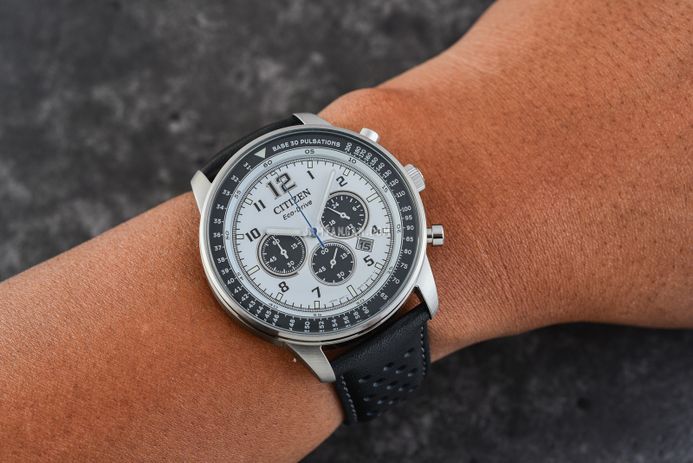 Citizen Eco-Drive CA4500-32A Future Force Series Chronograph Men White ...