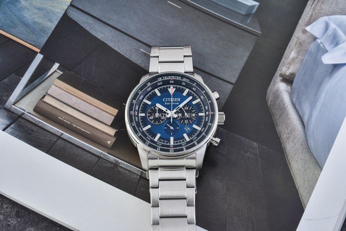 Citizen Eco Drive CA4500-91L Men Future Force Series Dual Tone Dial ...