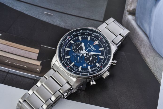 Citizen Eco Drive CA4500-91L Men Future Force Series Dual Tone Dial ...