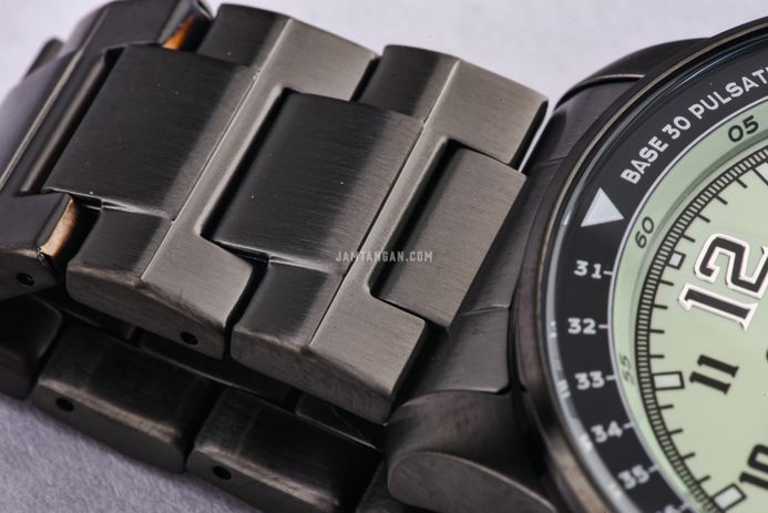 Citizen Eco Drive CA4507-84X Men Chronograph Luminous Dial Gunmetal Stainless Steel Strap ...