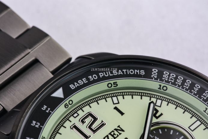 Citizen Eco Drive CA4507-84X Men Chronograph Luminous Dial Gunmetal ...