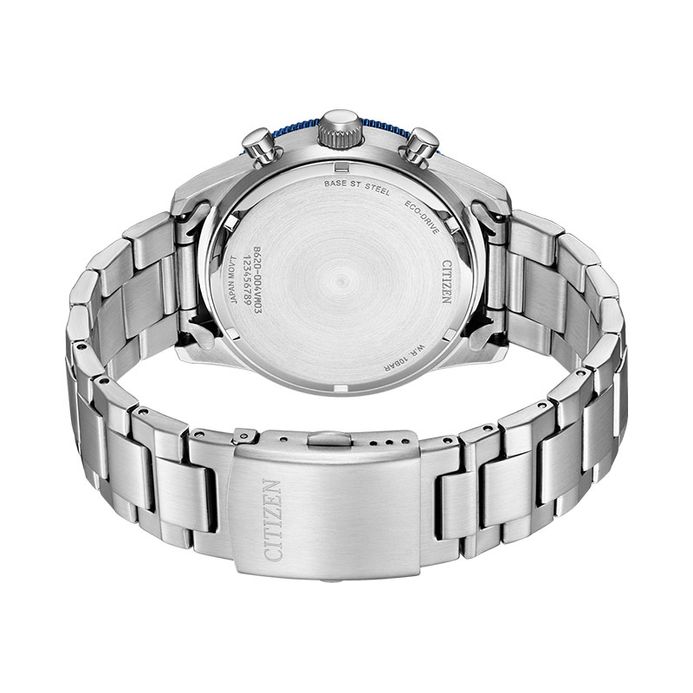 Citizen Eco Drive CA4554-84L Future Force Series Chronograph Blue Dial ...