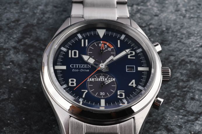 Citizen Eco Drive CA7028-81L Chronograph Dual Tone Dial Stainless Steel ...