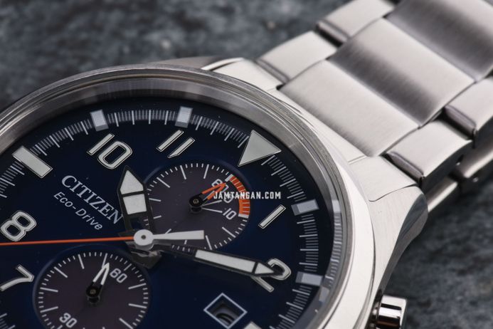 Citizen Eco Drive CA7028-81L Chronograph Dual Tone Dial Stainless Steel ...