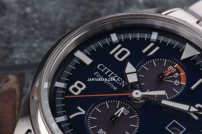 Citizen Eco Drive CA7028-81L Chronograph Dual Tone Dial Stainless Steel ...