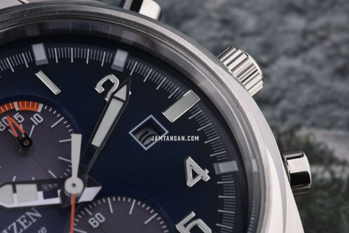 Citizen Eco Drive CA7028-81L Chronograph Dual Tone Dial Stainless Steel ...