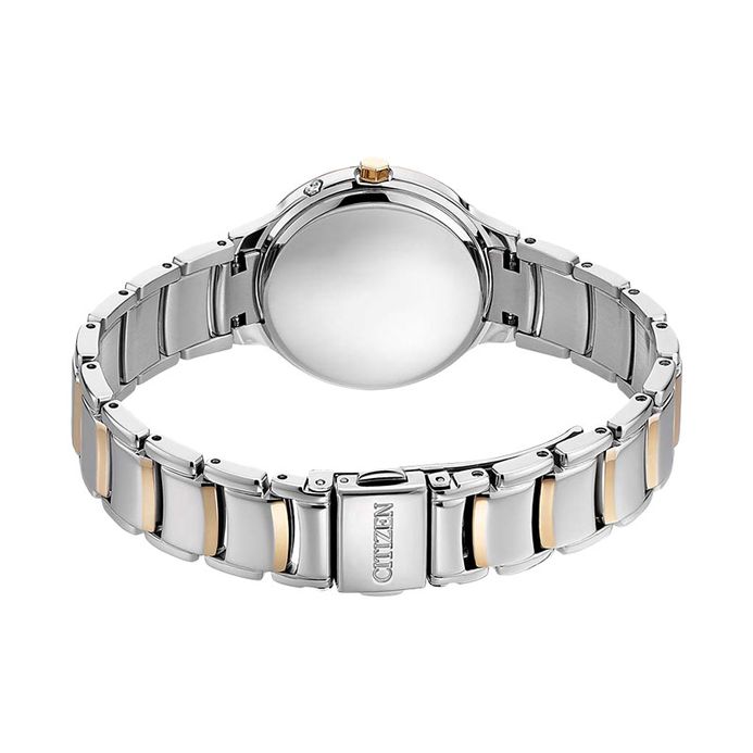 Citizen Eco-Drive EC1174-84D Mother Of Pearl Dial Stainless Steel Strap ...