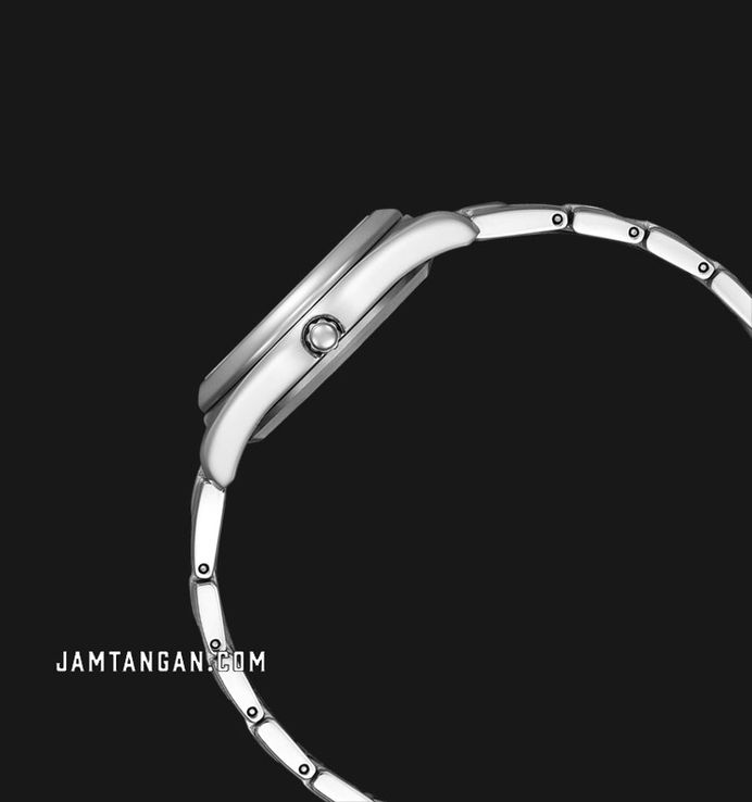 Citizen Eco Drive EW2601-81A Lady Super Titanium White Dial Titanium Strap | Jamtangan.com