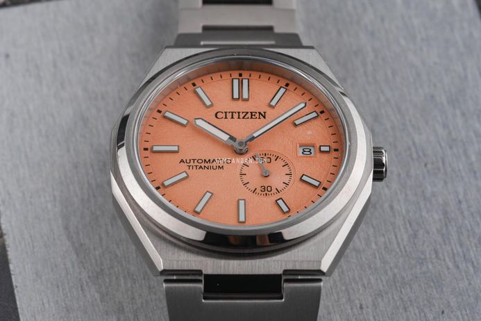 Citizen Mechanical NJ0180-80Z Zenshin Super Titanium Small Seconds ...