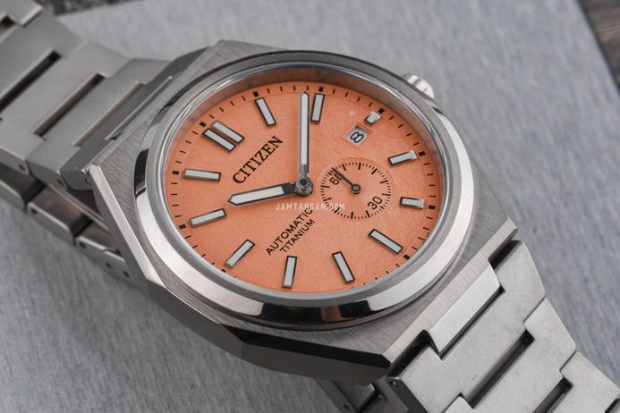 Citizen Mechanical NJ0180-80Z Zenshin Super Titanium Small Seconds ...