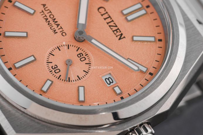 Citizen Mechanical NJ0180-80Z Zenshin Super Titanium Small Seconds ...