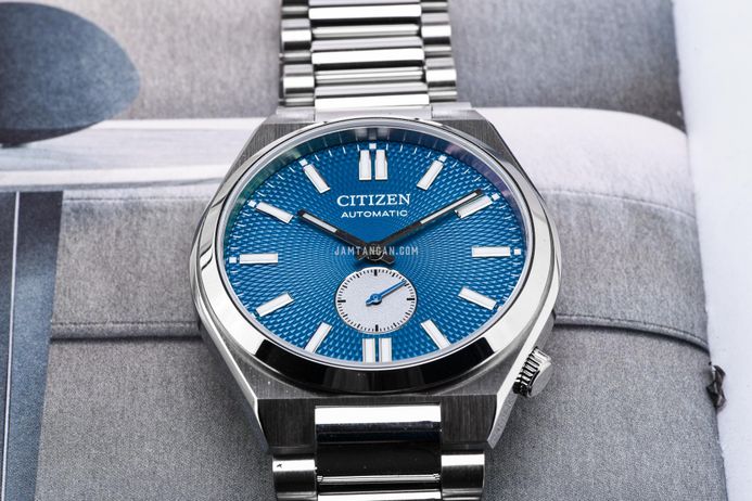 Citizen Mechanical NK5010-51L Tsuyosa Small Second Automatic Textured ...