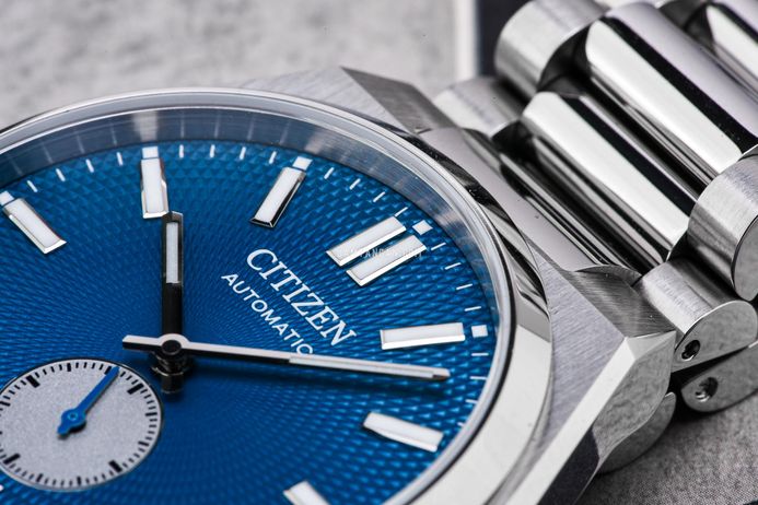 Citizen Mechanical NK5010-51L Tsuyosa Small Second Automatic Textured ...