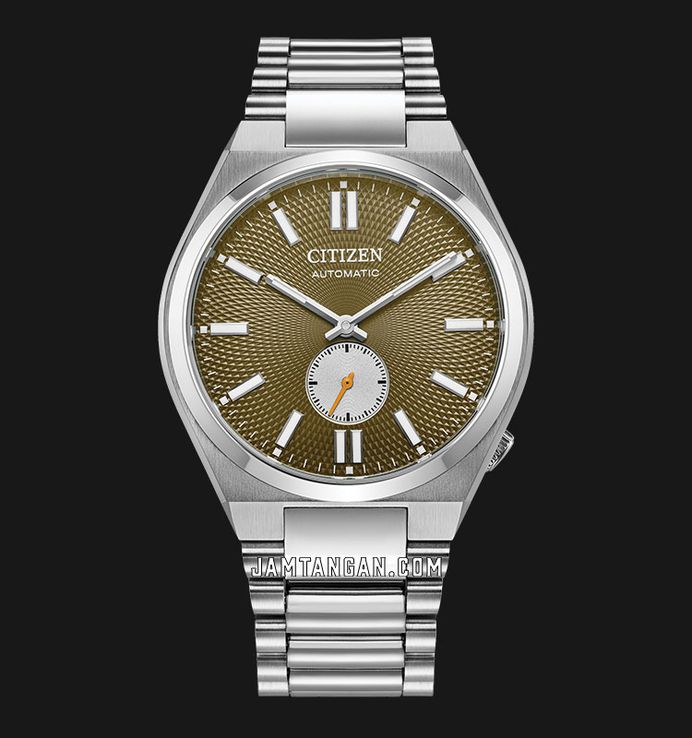 Citizen Mechanical NK5010-51X Tsuyosa Small Second Automatic Textured ...