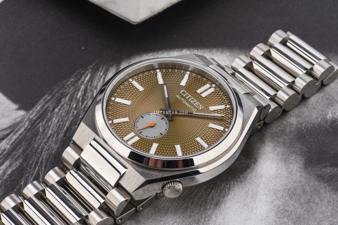 Citizen Mechanical NK5010-51X Tsuyosa Small Second Automatic Textured ...