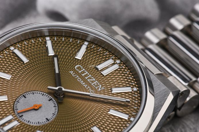 Citizen Mechanical NK5010-51X Tsuyosa Small Second Automatic Textured ...