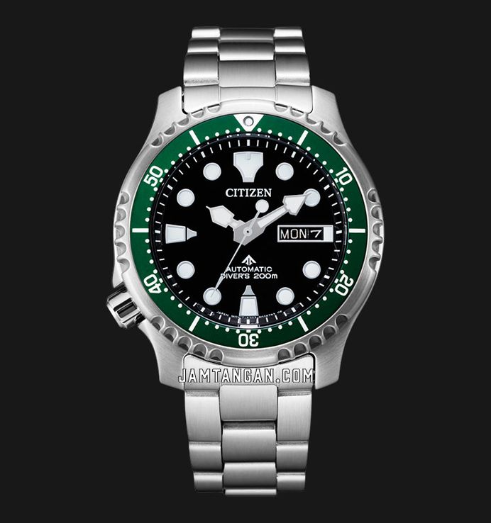 Citizen Promaster NY0084-89E Automatic Men Black Dial Stainless Steel ...