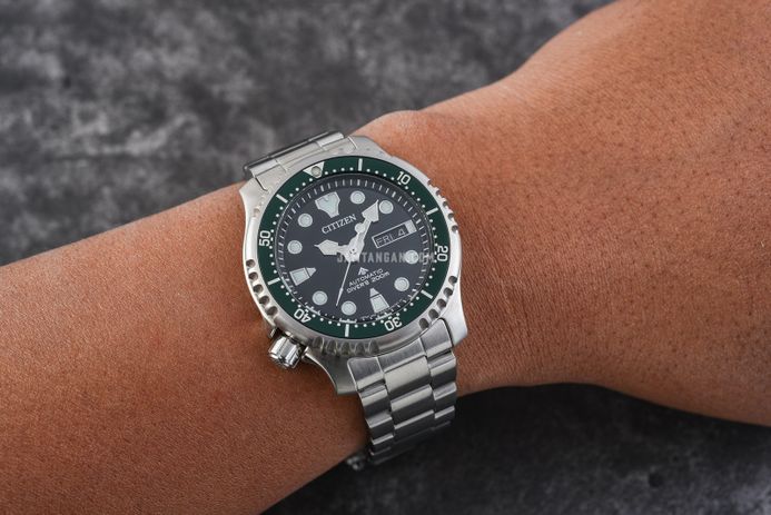 Citizen Promaster NY0084-89E Automatic Men Black Dial Stainless Steel ...