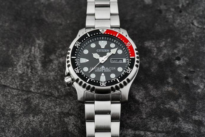 Citizen Promaster NY0085-86E Fugu Automatic Men Black Dial Stainless ...