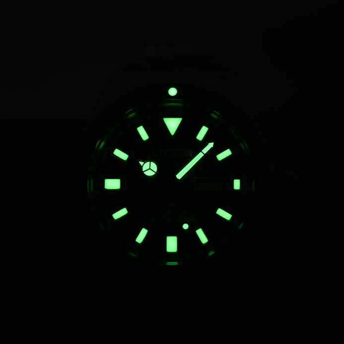 Citizen Promaster NY0120-52X Automatic Diver Men Yellow Dial Stainless ...