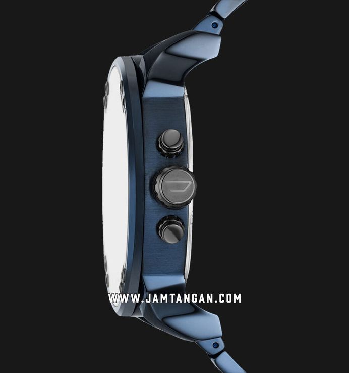 Diesel Mr. Daddy 2.0 DZ7414 Chronograph Men Grey Dial Blue Stainless ...