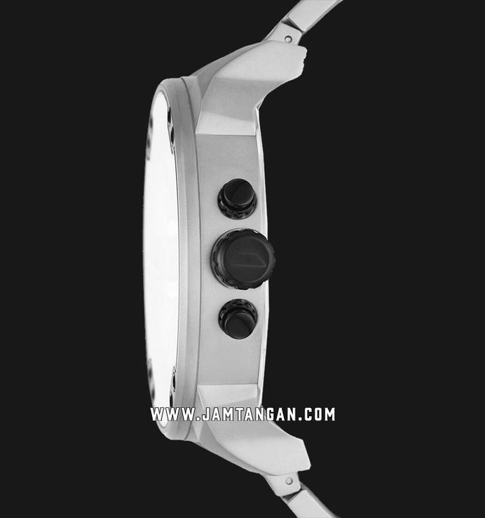 Diesel Mr. Daddy 2.0 DZ7421 Chronograph Men Silver Dial Stainless Steel ...