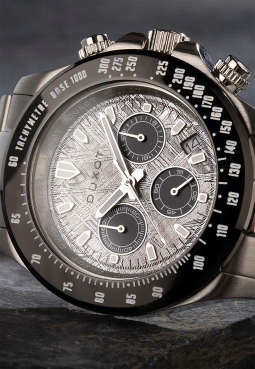 DUXOT Atlantica DX-2048-GG Lapidary Chronograph Panda Gray Dial ...