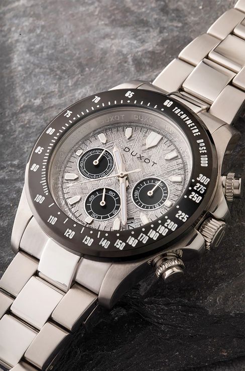 DUXOT Atlantica DX-2048-GG Lapidary Chronograph Panda Gray Dial ...