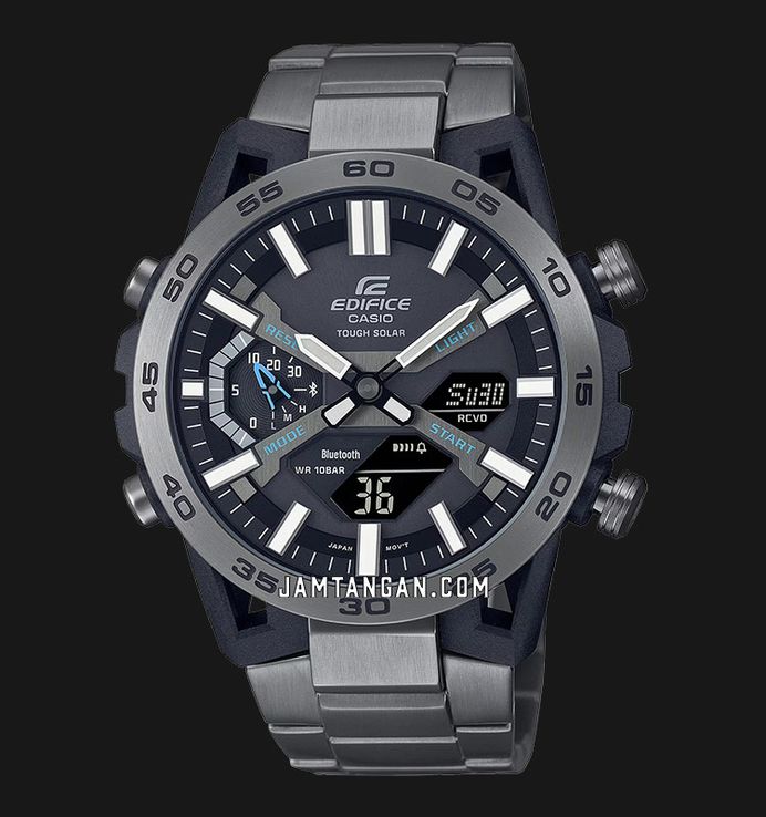 Casio Edifice ECB-2000DC-1ADF Men The Sospensione Digital Analog Dial ...