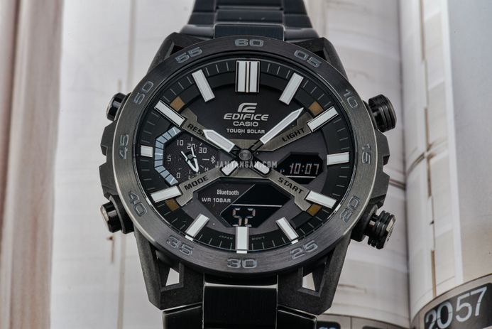 Casio Edifice ECB-2000DC-1BDF Men Sospensione Digital Analog Dial ...