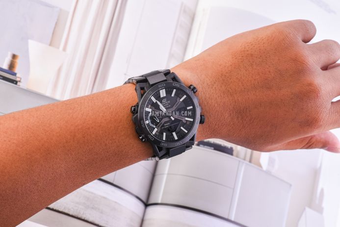 Casio Edifice ECB-2000DC-1BDF Men Sospensione Digital Analog Dial ...