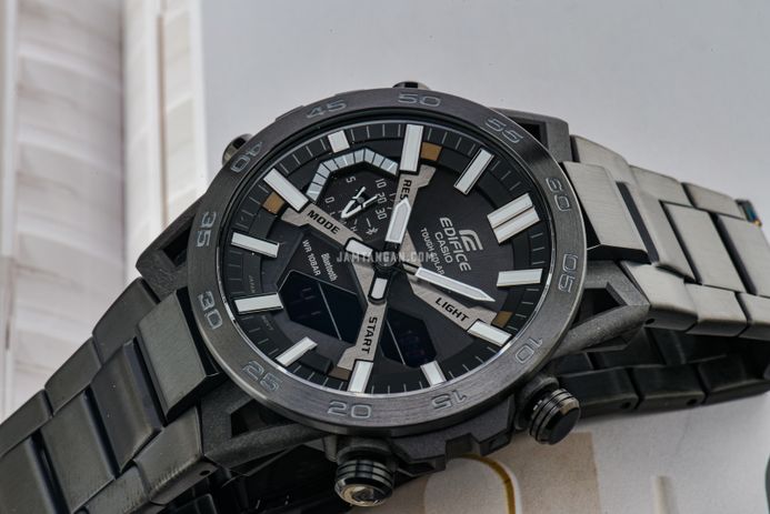 Casio Edifice ECB-2000DC-1BDF Men Sospensione Digital Analog Dial ...